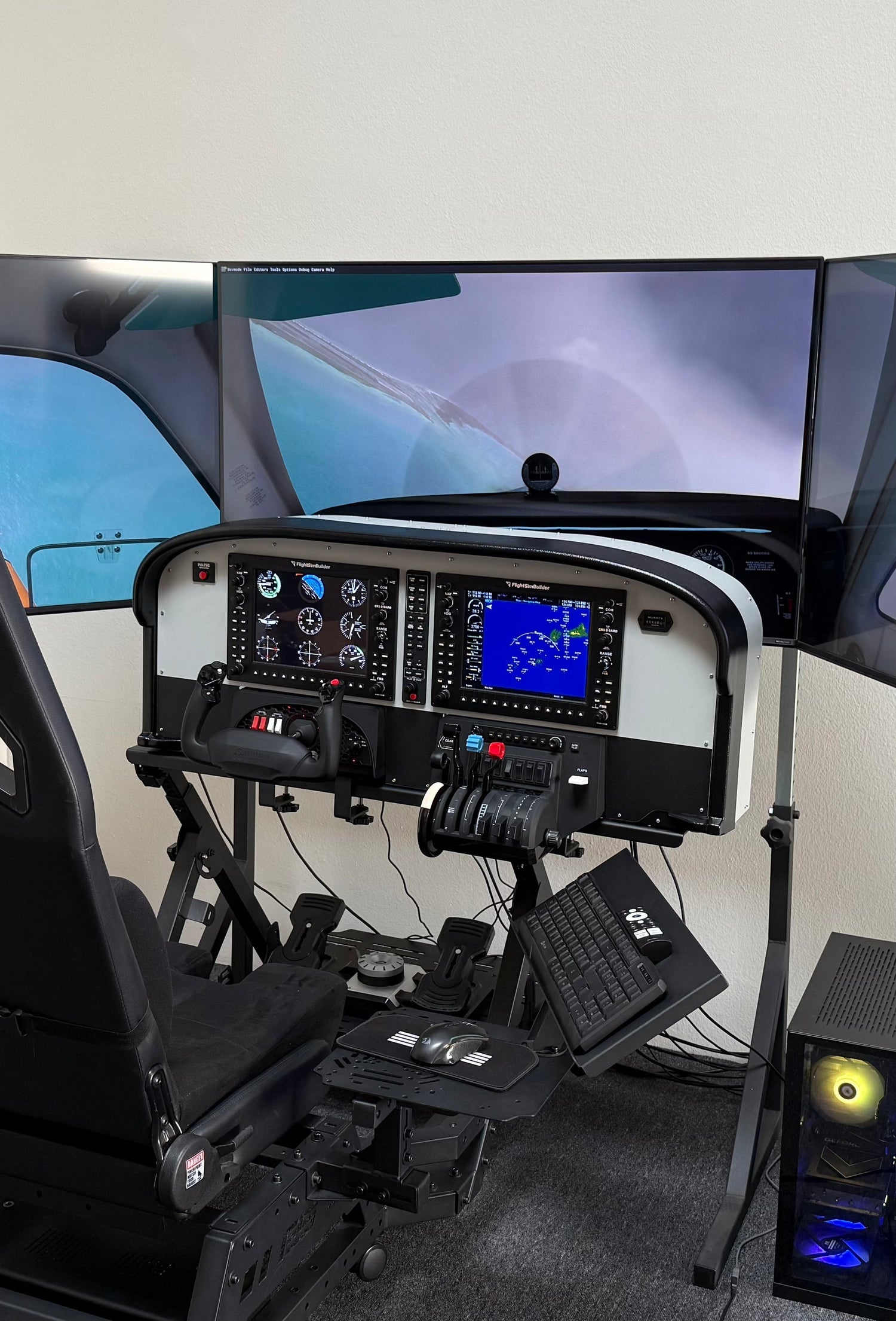 Monitor or TV setup recommendations for your flight simulator ...