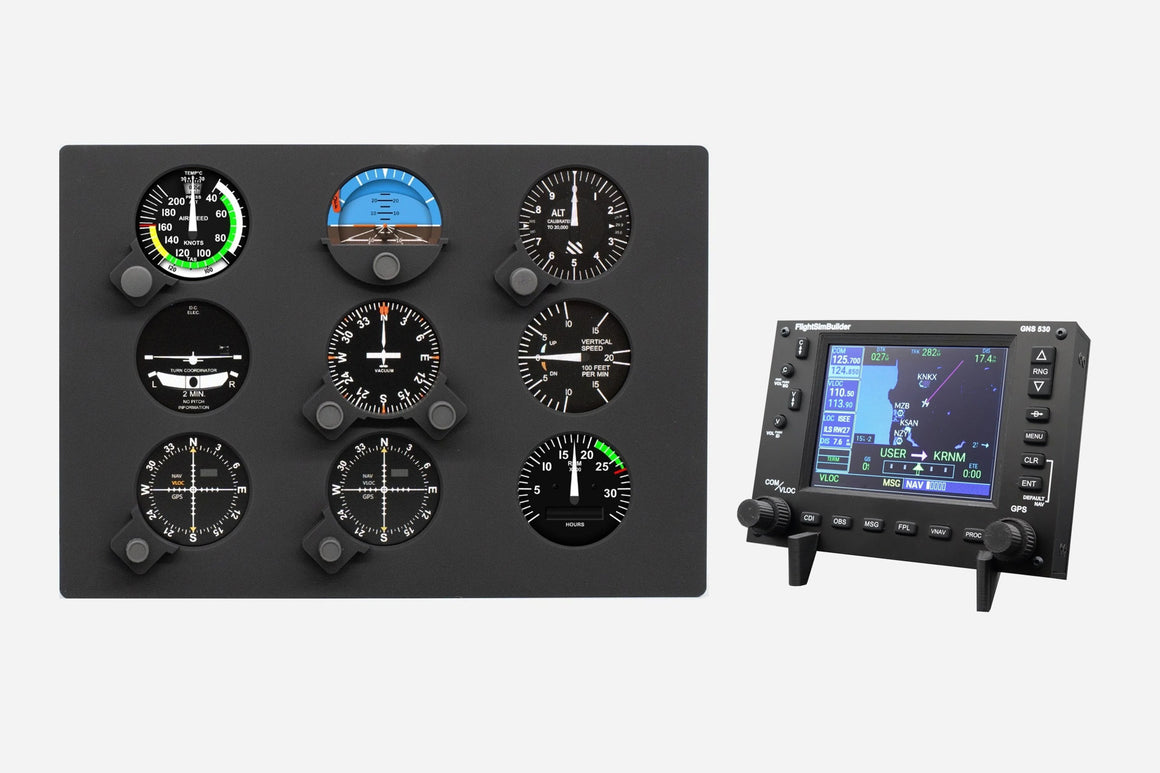 FlightSimBuilder. Affordable GPS bezels for your Flight Simulator.