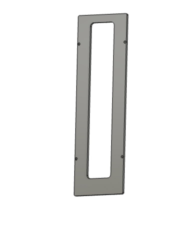 Audio Panel Bracket – FlightSimBuilder
