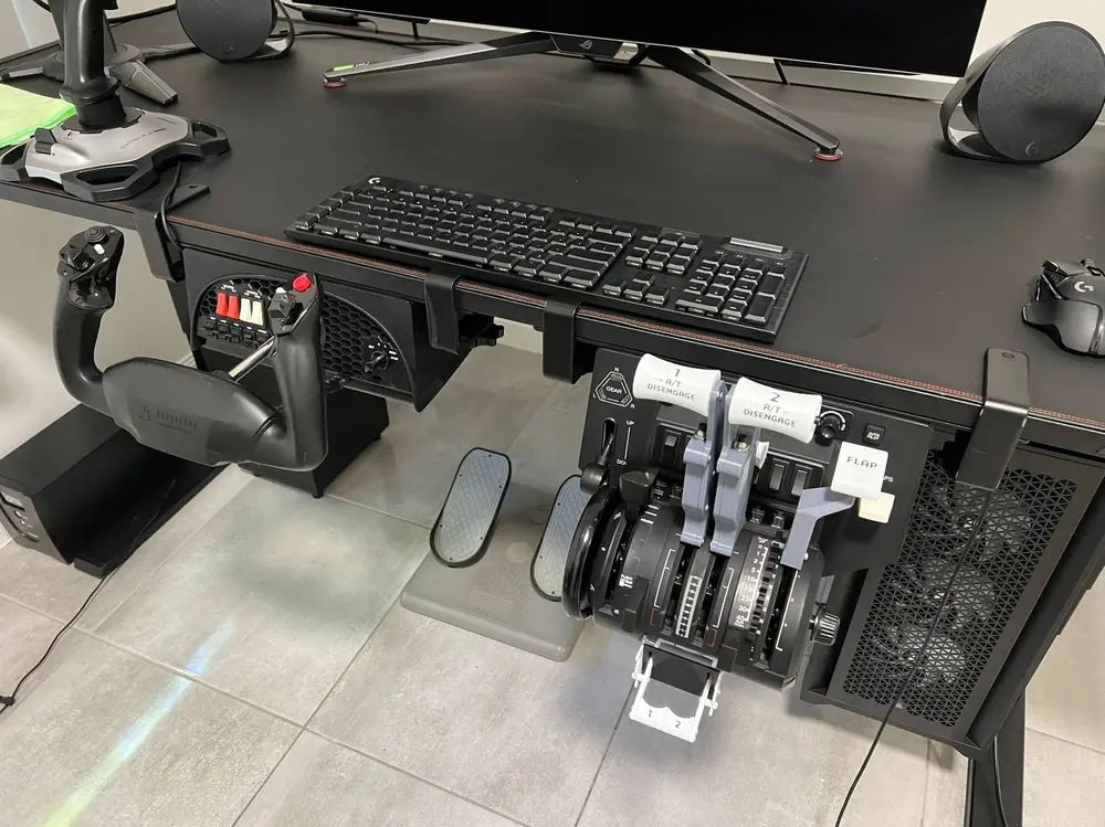 Honeycomb Under Desk Mount – FlightSimBuilder