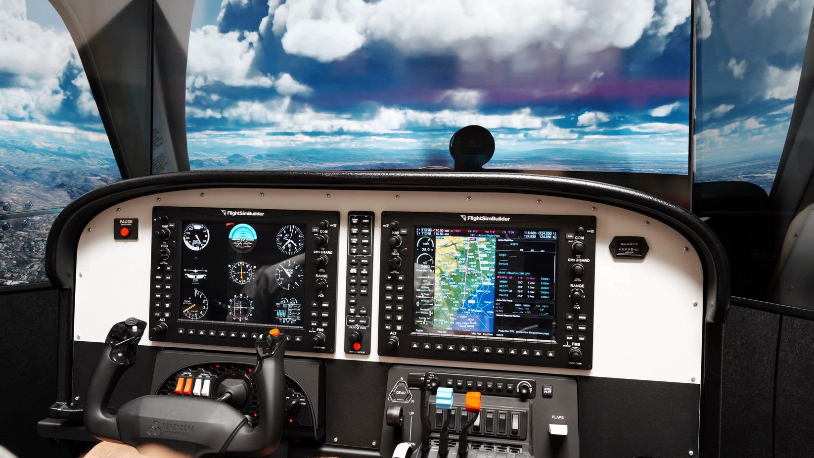 G1000 Cockpit Premium Panel for Honeycomb Controls – FlightSimBuilder